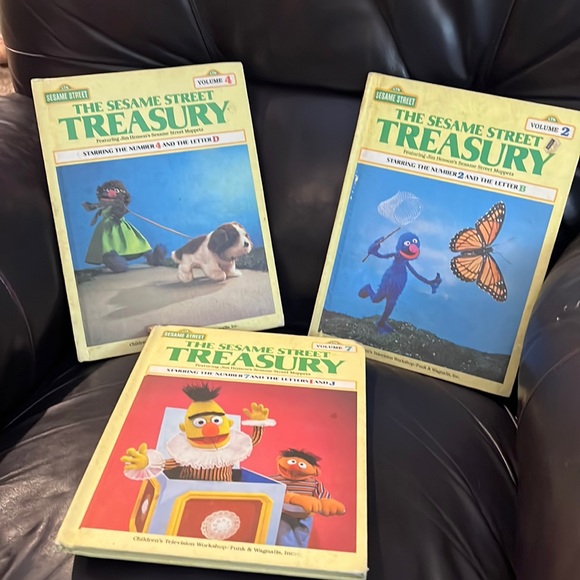 Sesame Street | Toys | 3 Vtg 983 Sesame Street The Sesame Street ...